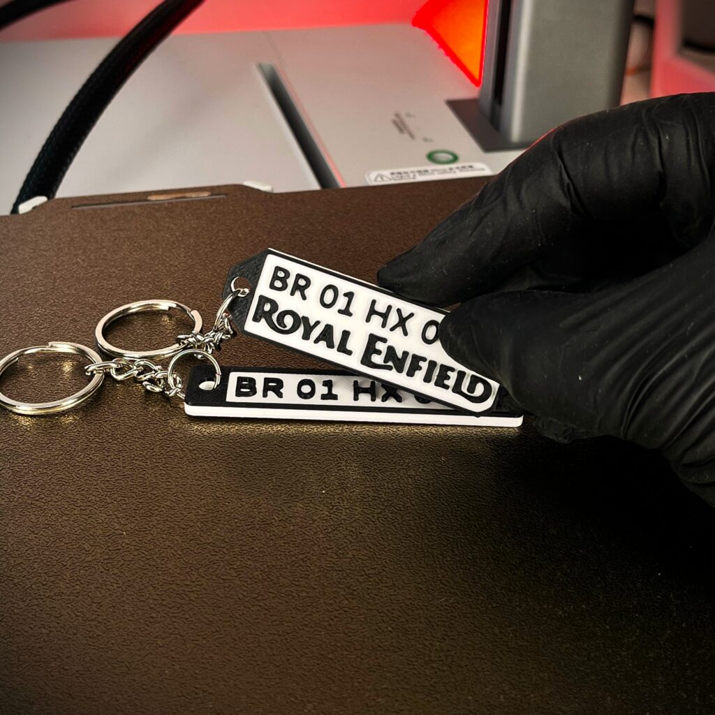 Custom Bike Name Keychain NUHO1018 - Nuho India
